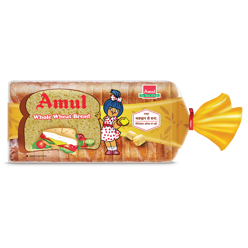 Amul Butter Whole Wheat Bread | Amul - The Taste Of India :: Amul - The ...