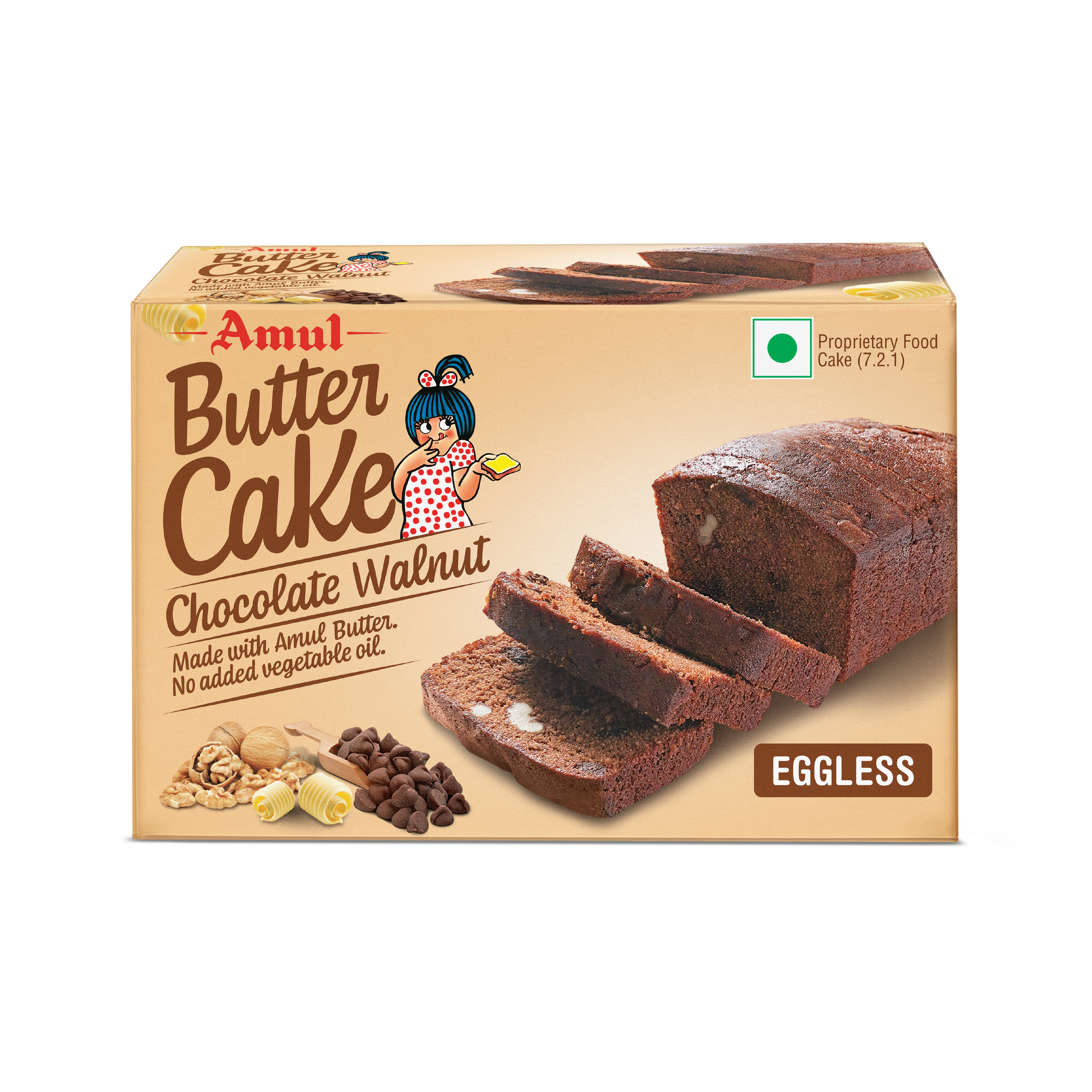 Amul Butter Cake Choco Walnut | Amul - The Taste Of India :: Amul - The ...