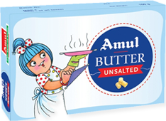 Amul Unsalted Butter | Amul - The Taste Of India :: Amul - The Taste of ...